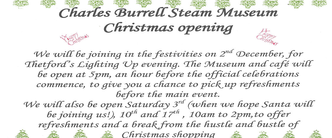 Welcome - Charles Burrell Museum